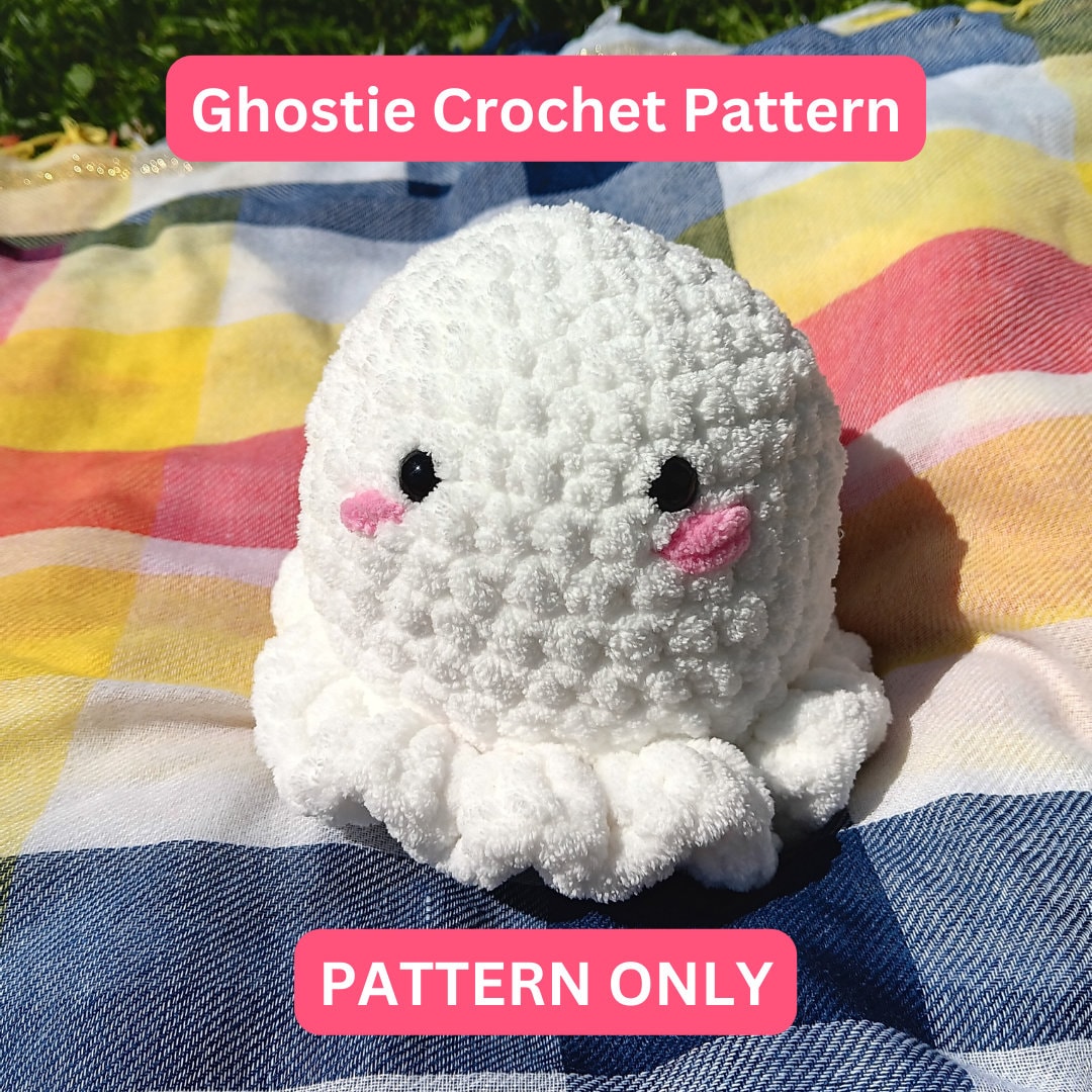 No Sew Crochet Ghostie Pattern - Etsy