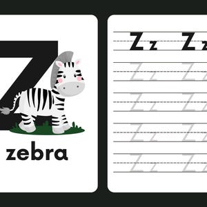 Educational Alphabet Tracing Worksheets for Kids | ABC Letter Practice ...