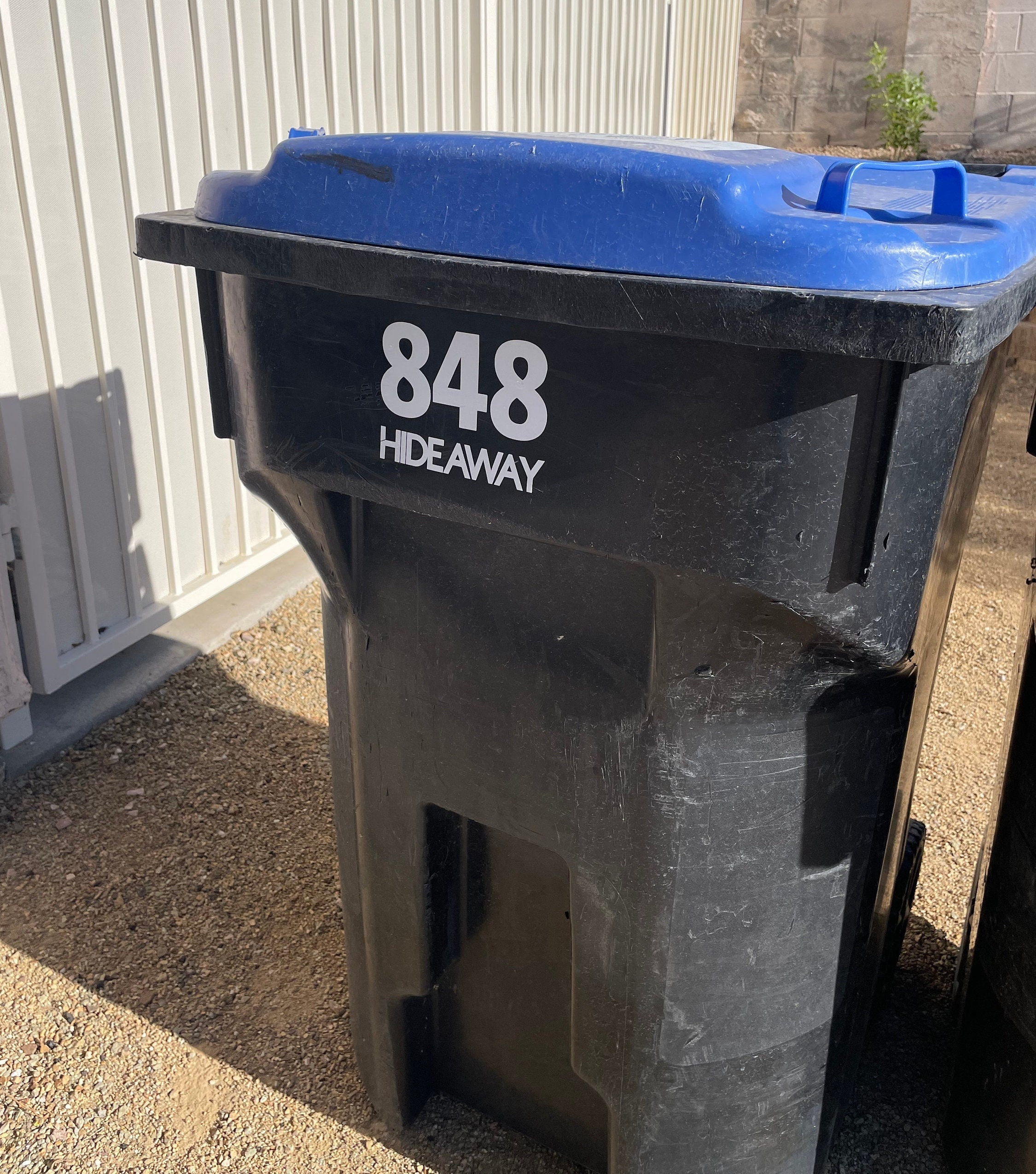 Reflective Garbage/ Recycling Bin Stickers - Etsy