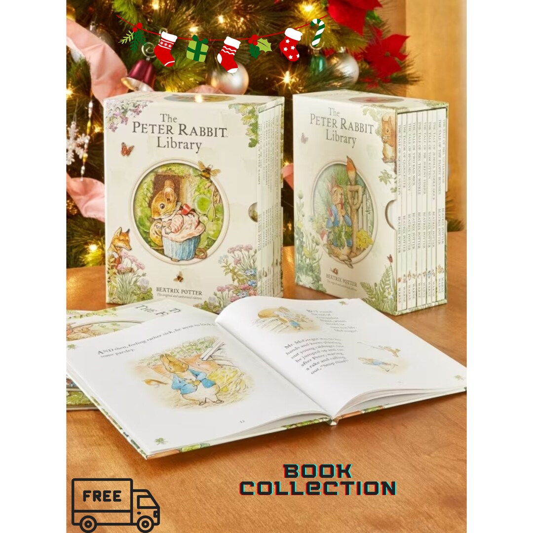 Peter Rabbit Book Collection 10-volume Set Christmas Book - Etsy