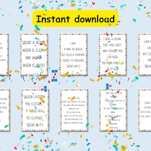 Scavenger Hunt Riddles for Teens, Scavenger Hunt for Older Kids, Indoor ...