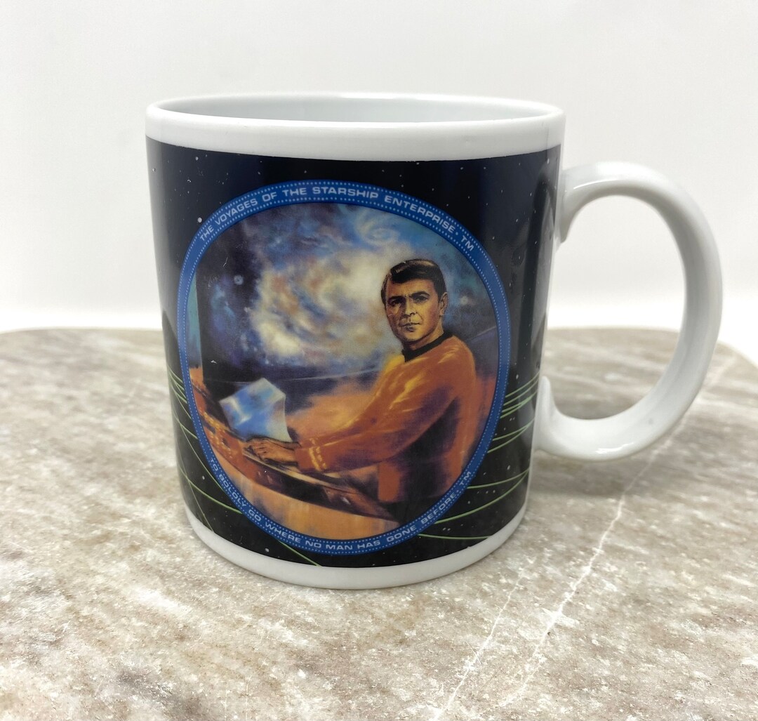 Vintage Star Trek Cup Scotty 1991 Coffee Mug - Etsy
