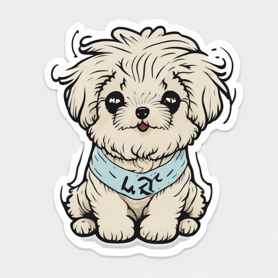 Cute, Dog, Sticker, Kawaii, Chibi Dog, Anime Animals - Etsy