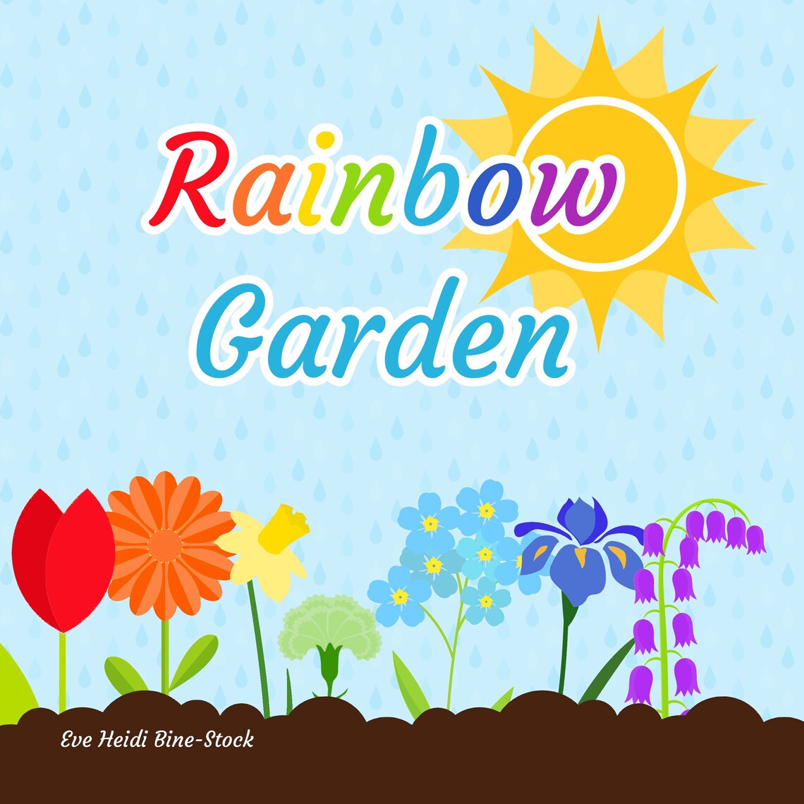 Rainbow Garden (colors for Kids) - Children's Book - Etsy