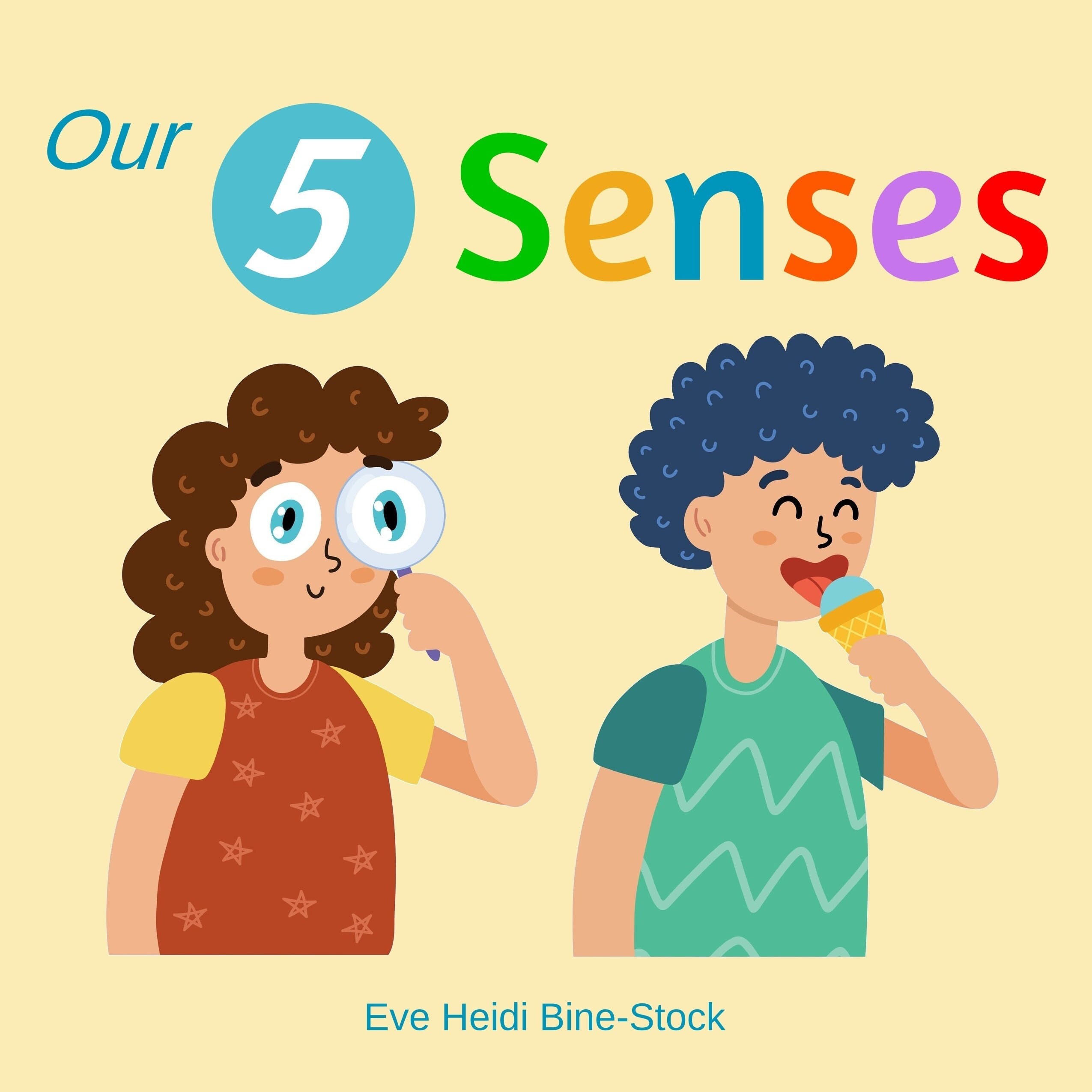 Our 5 Senses - Children's Book - Etsy