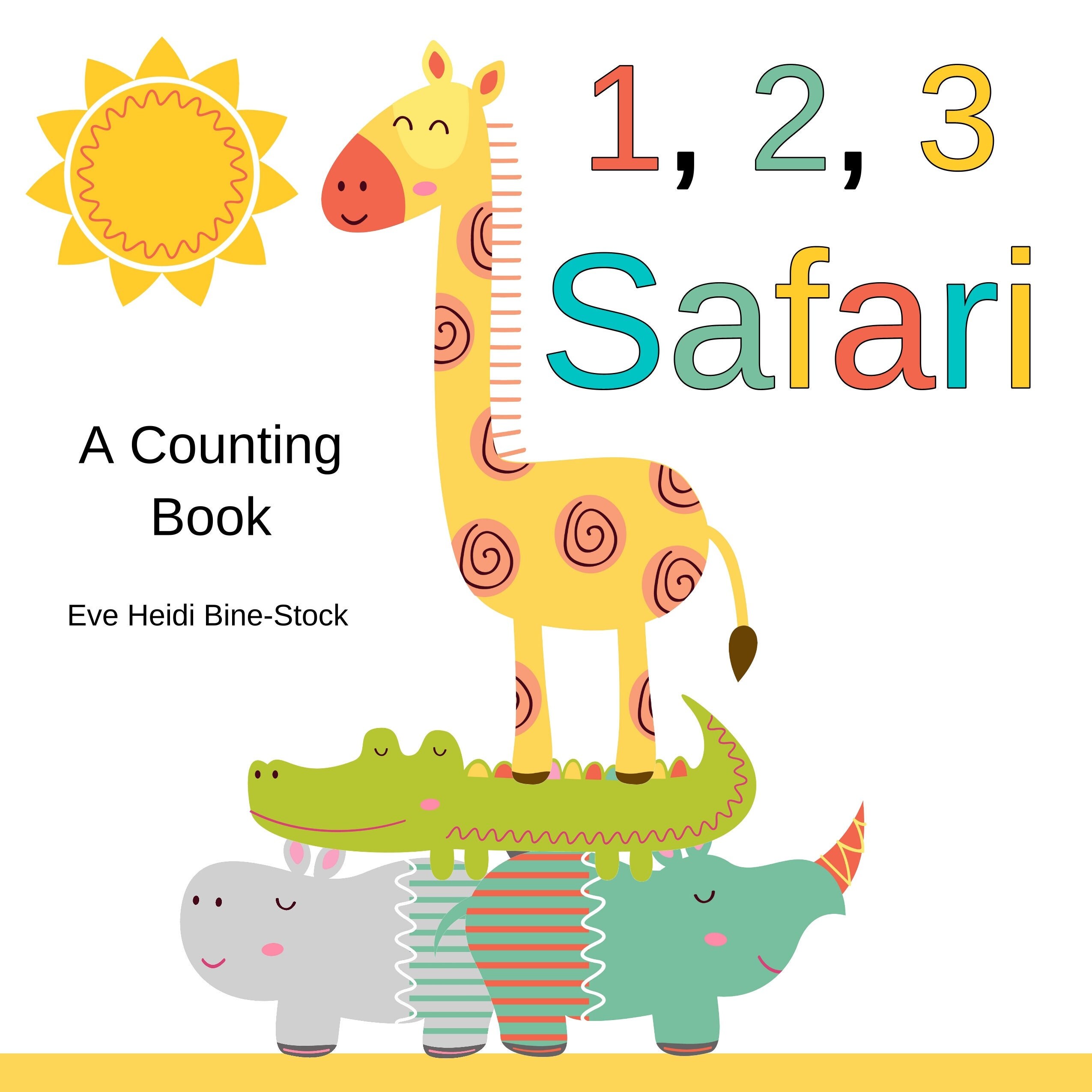 1, 2, 3 Safari: A Counting Book - Etsy