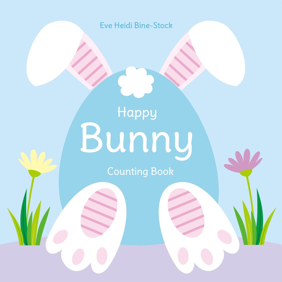 Happy Bunny Counting Book - Children's Book - Etsy