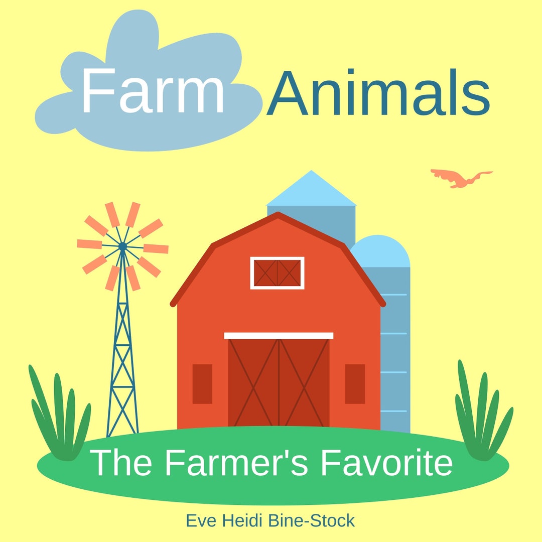 Farm Animals: the Farmer's Favorite Children's Book - Etsy