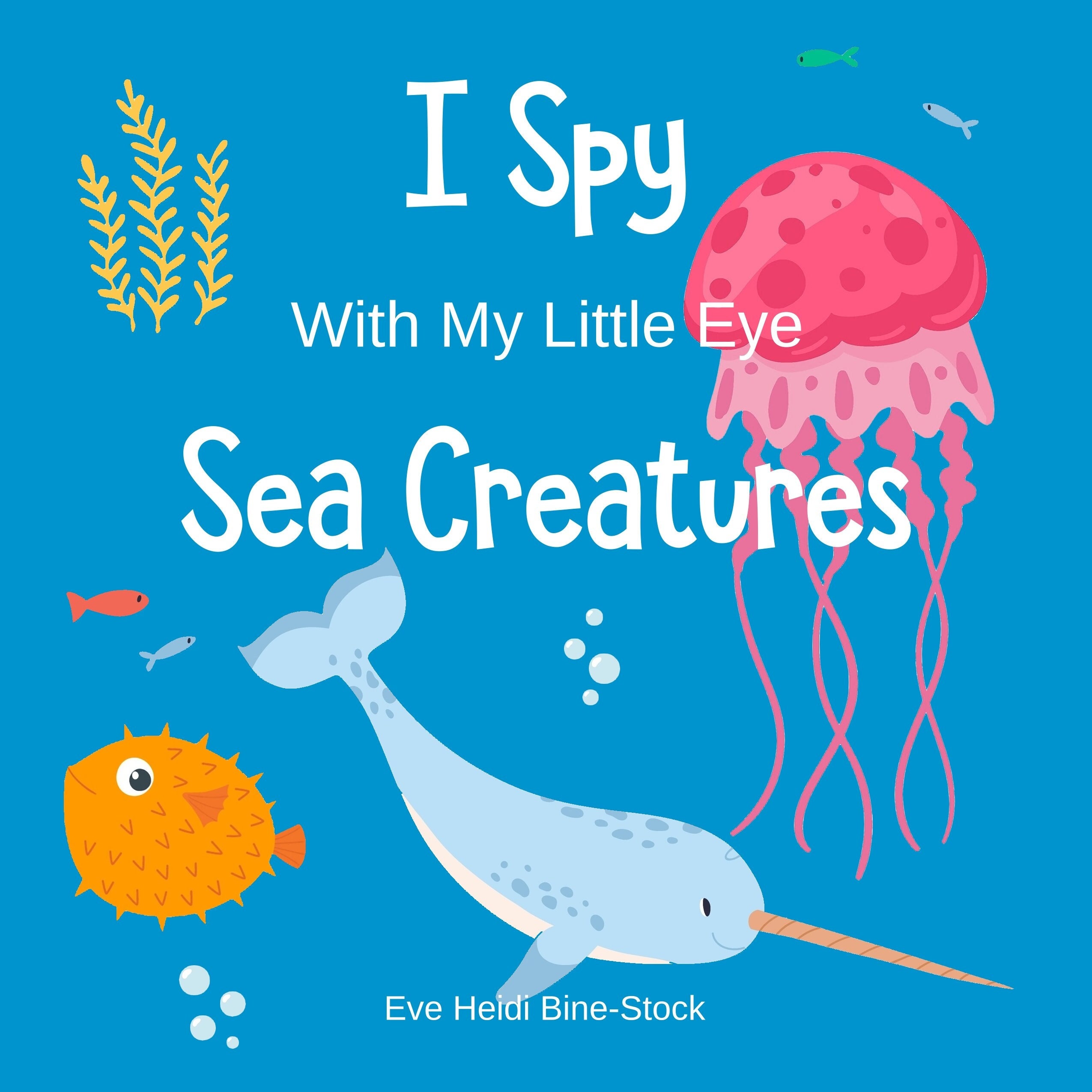 I Spy With My Little Eye Sea Creatures - Children's Book - Etsy
