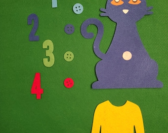 Pete the Cat Four Groovy Buttons - Etsy