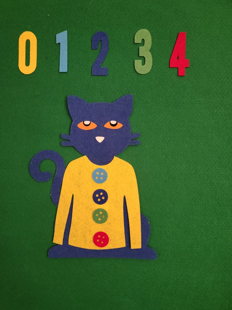 Pete the Cat and His Four Groovy Buttons - Etsy