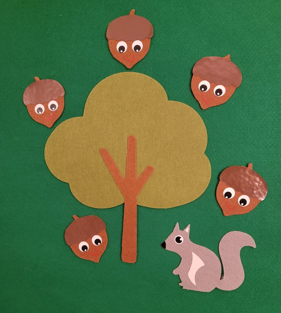 Five Little Acorns - Etsy