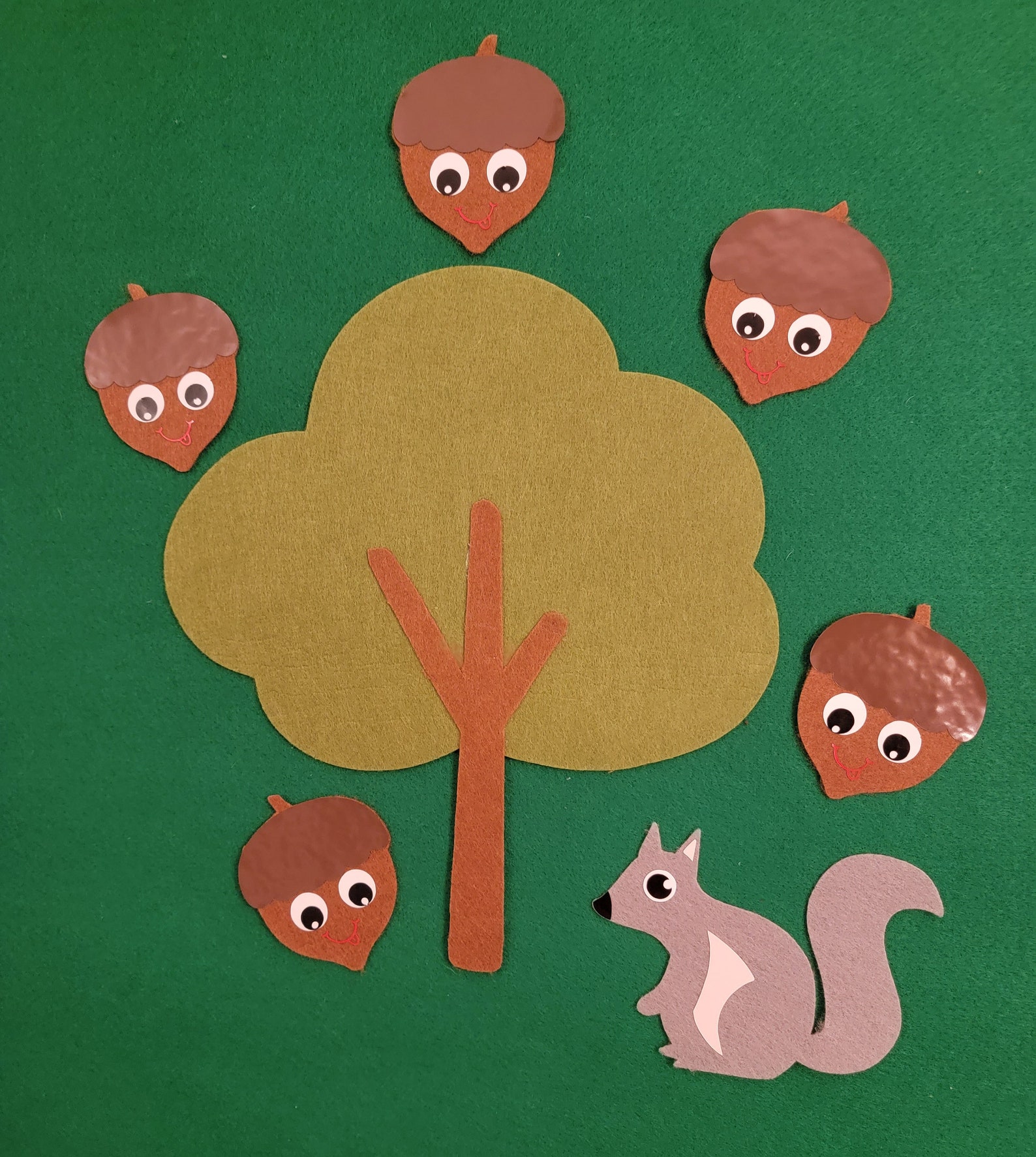 Five Little Acorns - Etsy