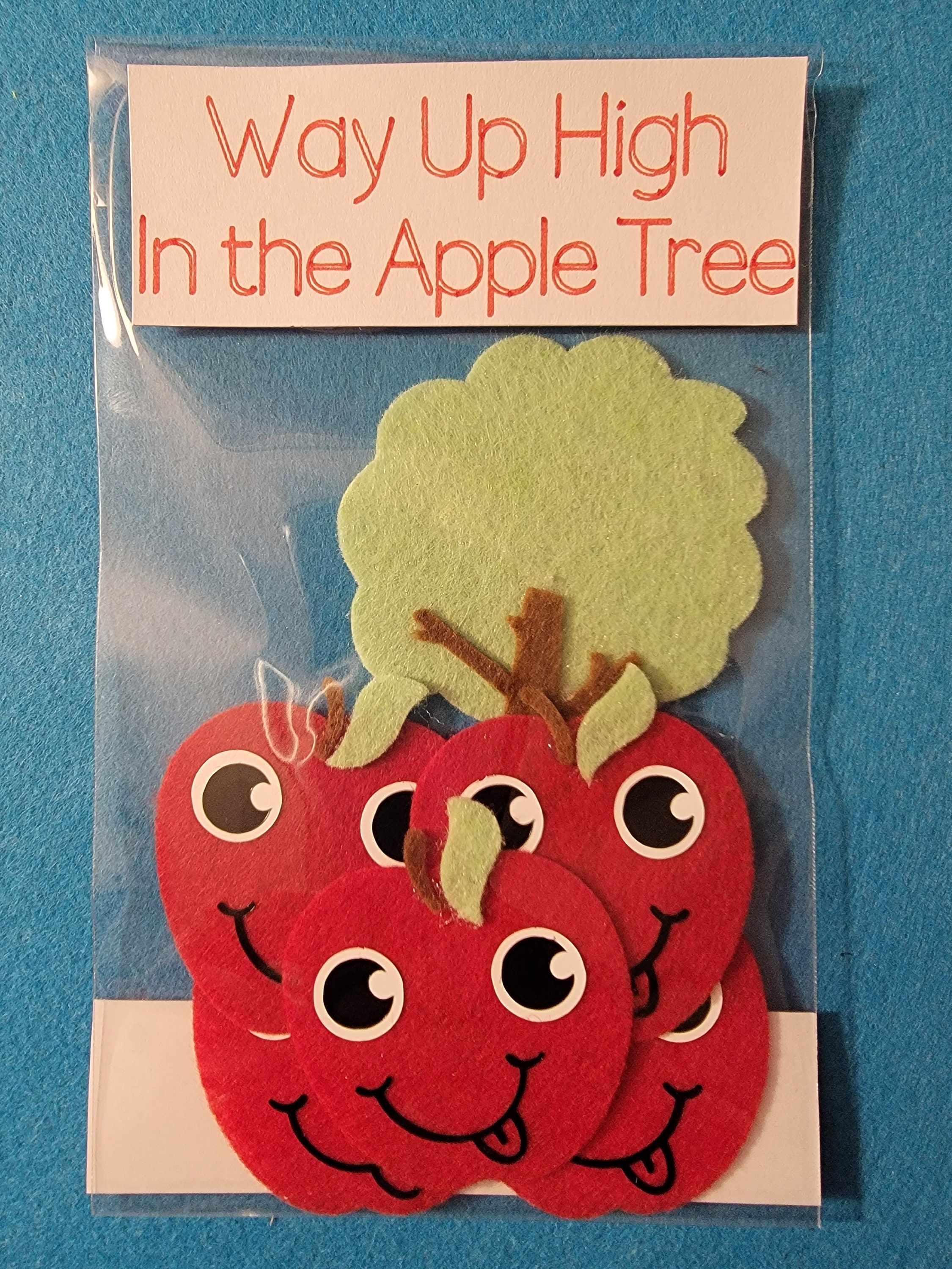 Five Little Apples Fingerplay (glove Included). - Etsy