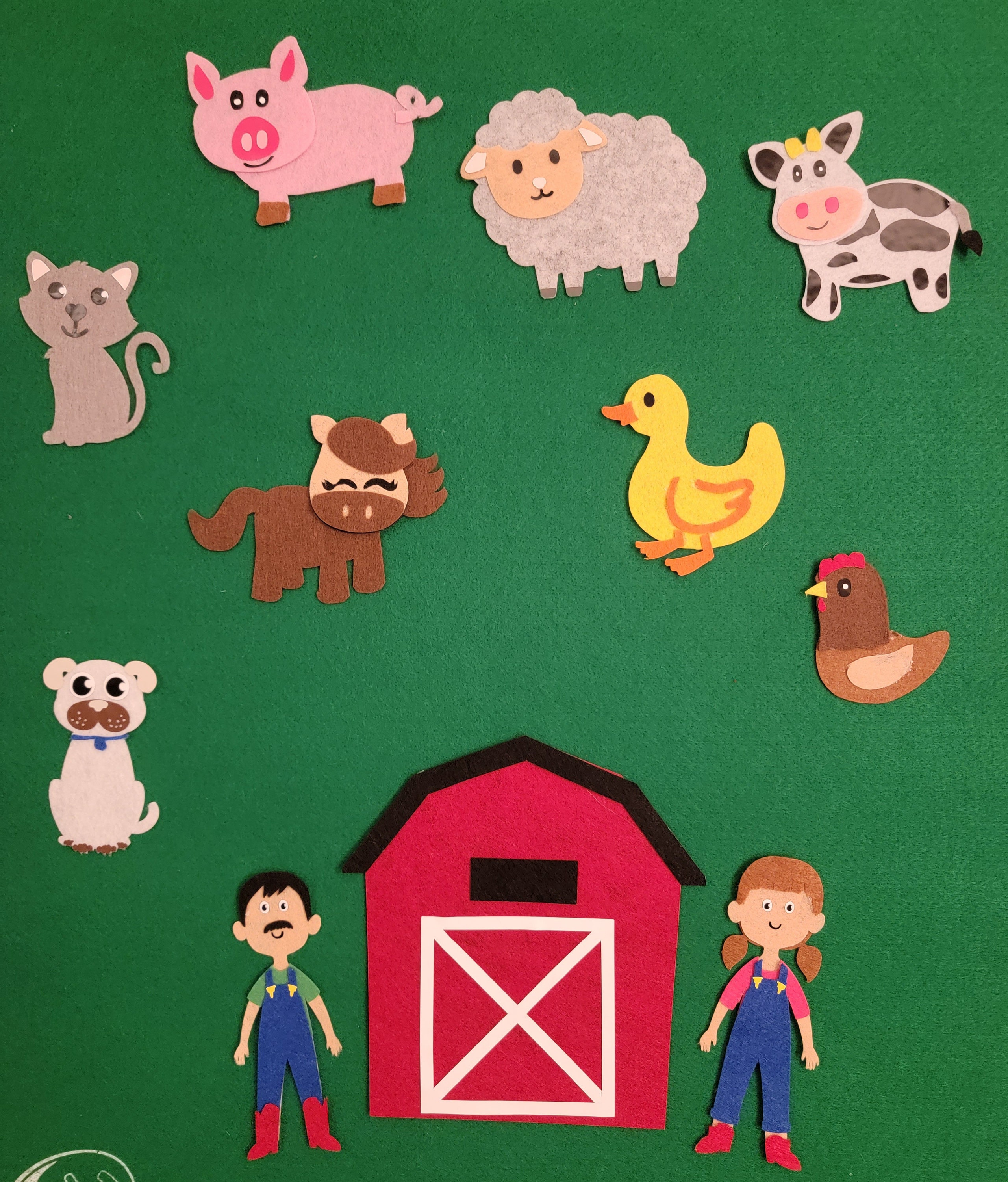 Farm Felt Set - Etsy