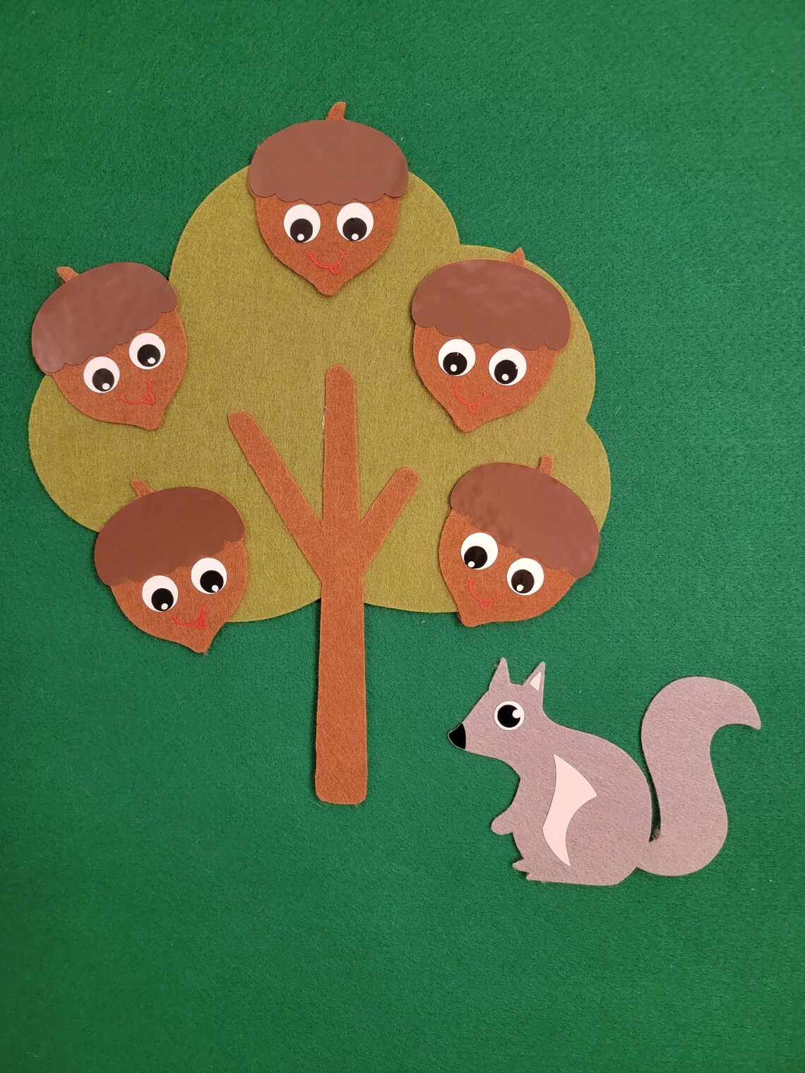 Five Little Acorns - Etsy