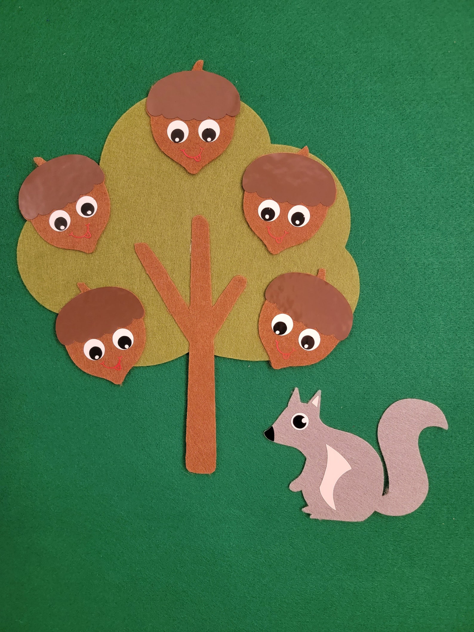 Five Little Acorns - Etsy