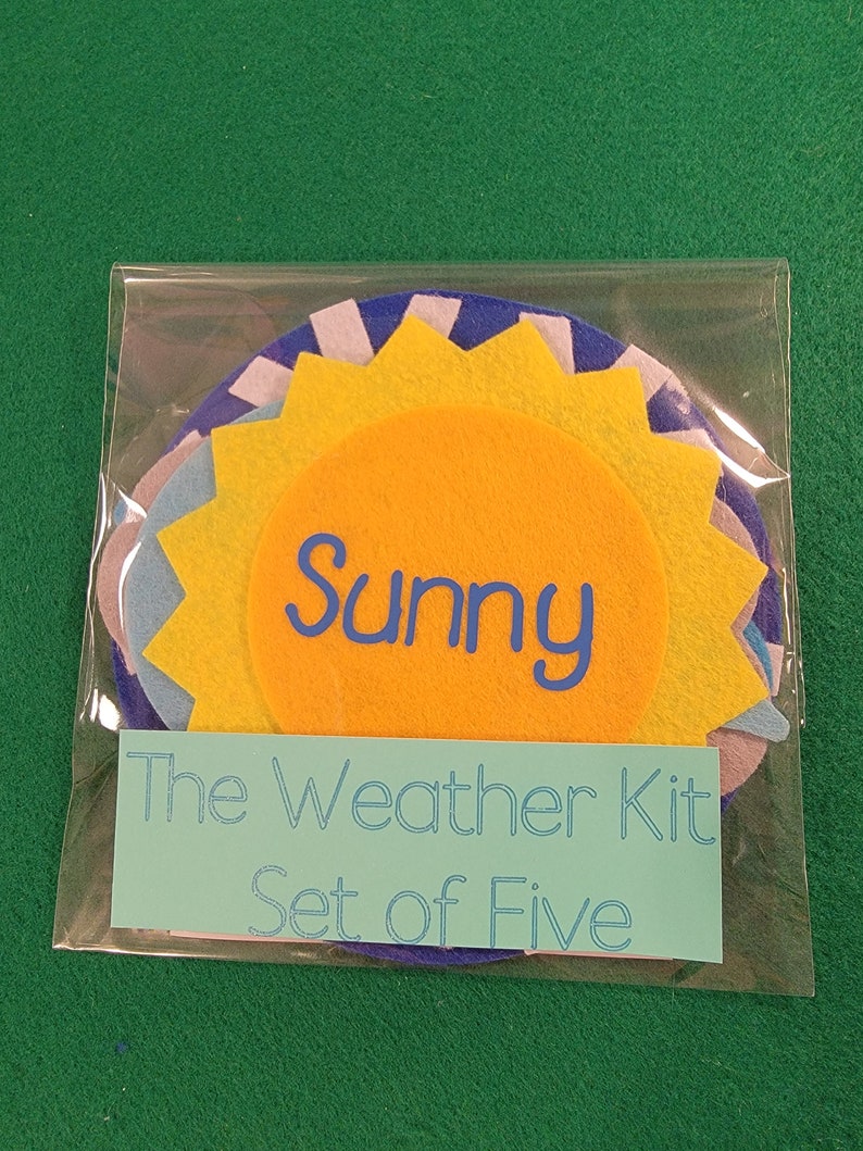 Preschool Weather Kit - Etsy