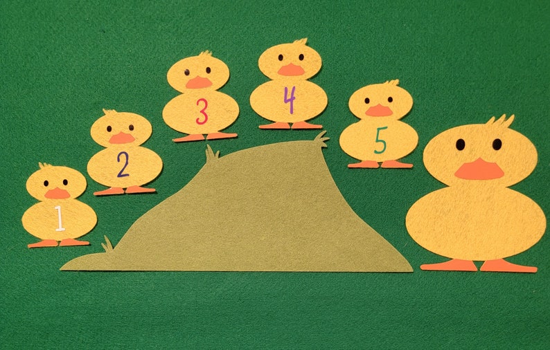 5 Little Ducks - Etsy