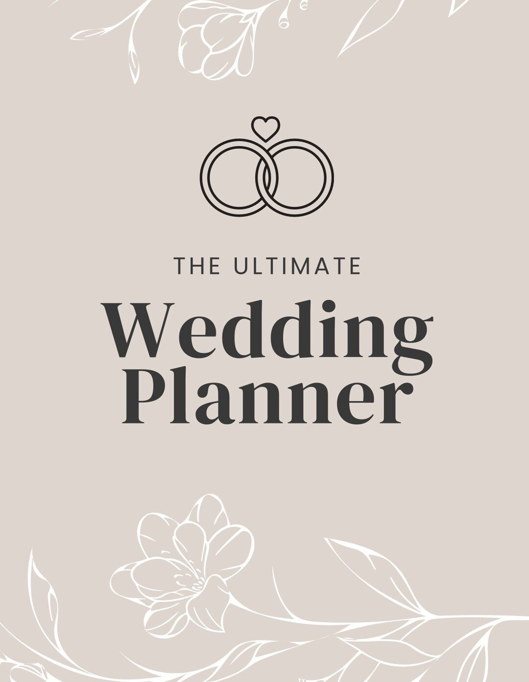 Ultimate Digital Wedding Planner 73-page Complete Wedding Planning ...