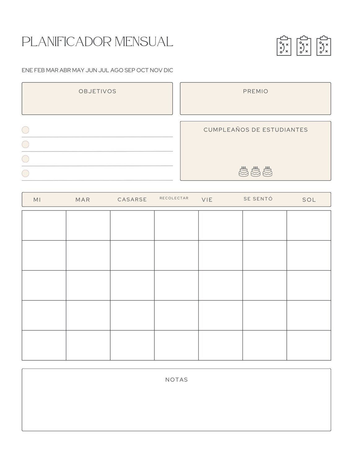 Bilingual Teachers Planner Dual Language Lesson Planning Teacher ...