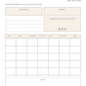 Bilingual Teachers Planner Dual Language Lesson Planning Teacher ...