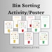 Bin Sorting Activity Printable | Poster | Rubbish, Recycling and ...