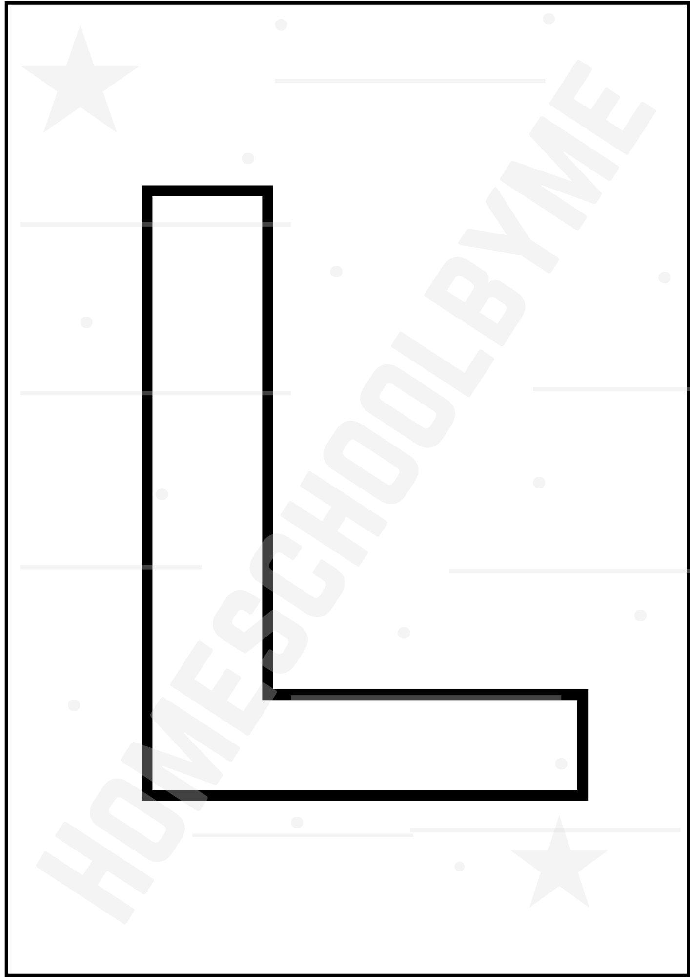 Capital Letter ABC Coloring Pages: Preschool Learning (PDF Pattern) - Etsy