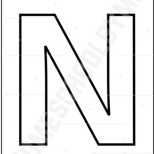 Capital Letter ABC Coloring Pages: Preschool Learning (PDF Pattern) - Etsy