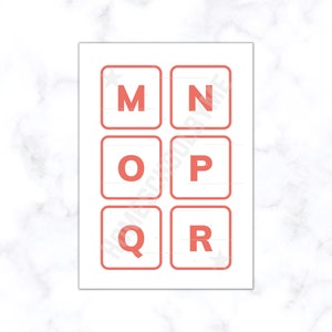 Printable Alphabet Matching Activity | Preschool and Kindergarten ...