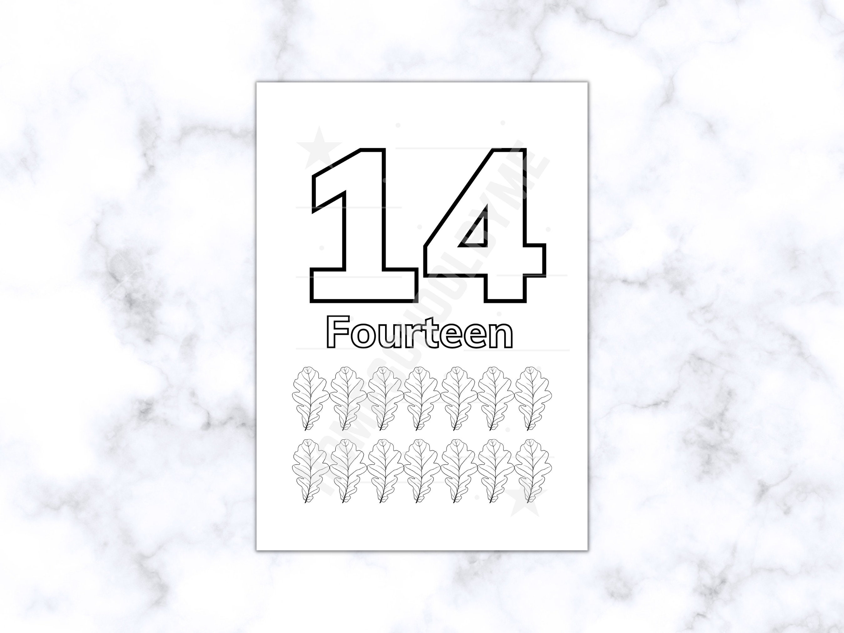 20 Trace, Colour and Count Worksheets | Numbers 1-20 | Maths ...