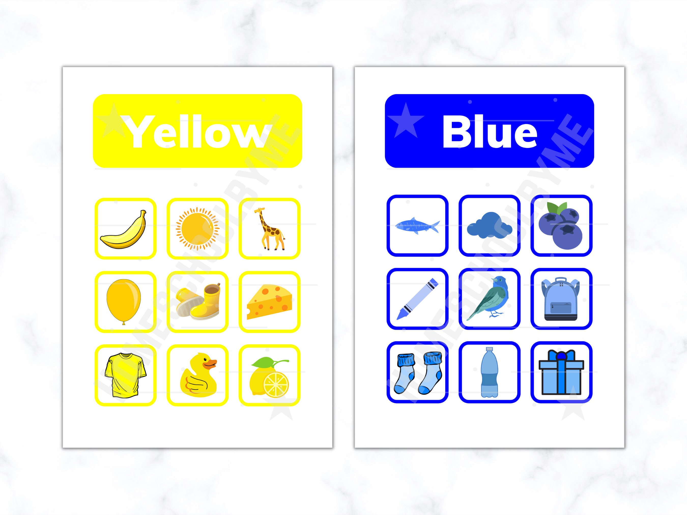 Printable Colour Sorting Activity | Preschool | Learning Colours ...