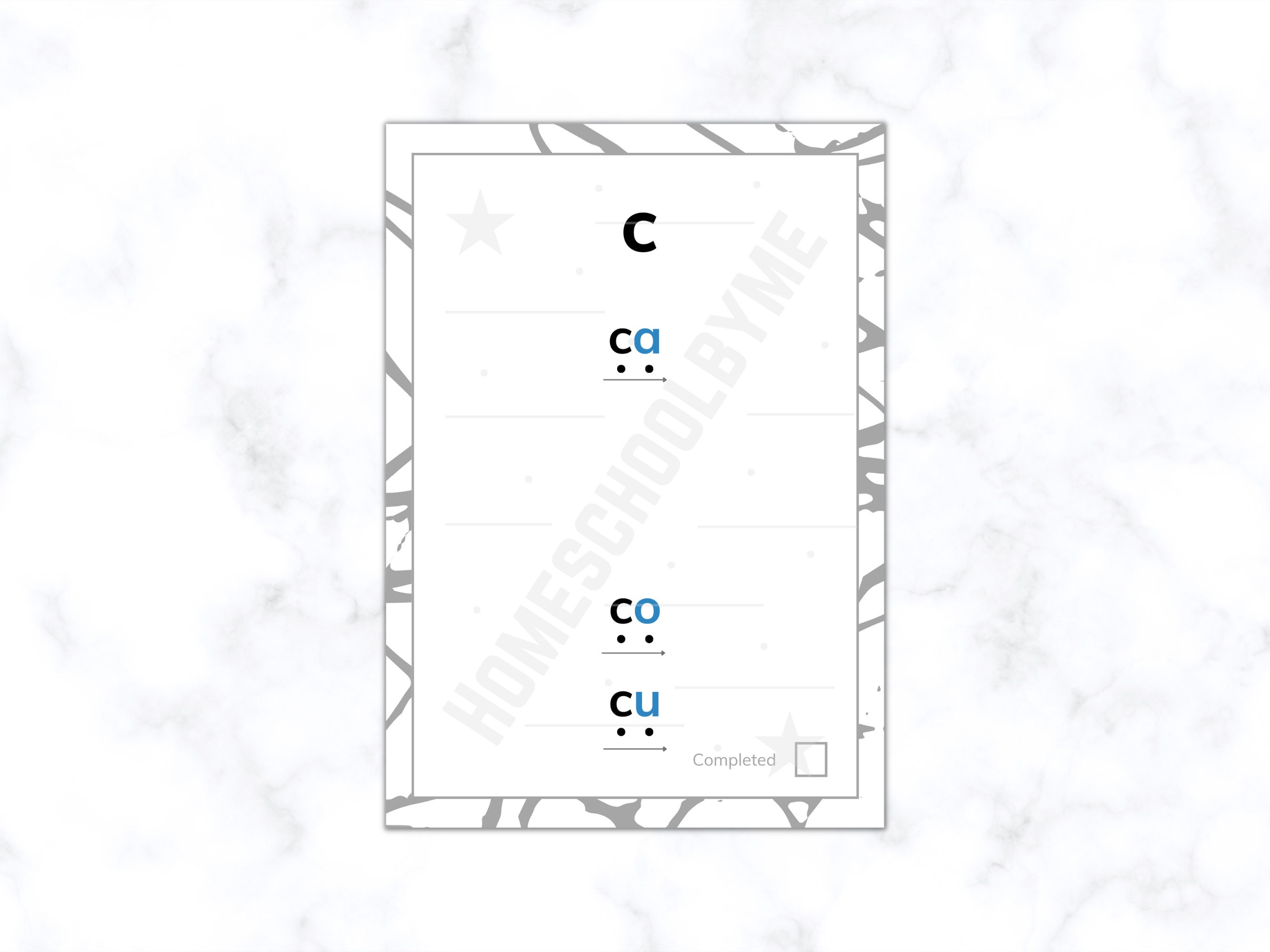 Beginning to Read Blends Printable Consonant-vowel Sounds - Etsy