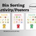 Bin Sorting Activity Printable Poster Rubbish, Recycling and Compost ...