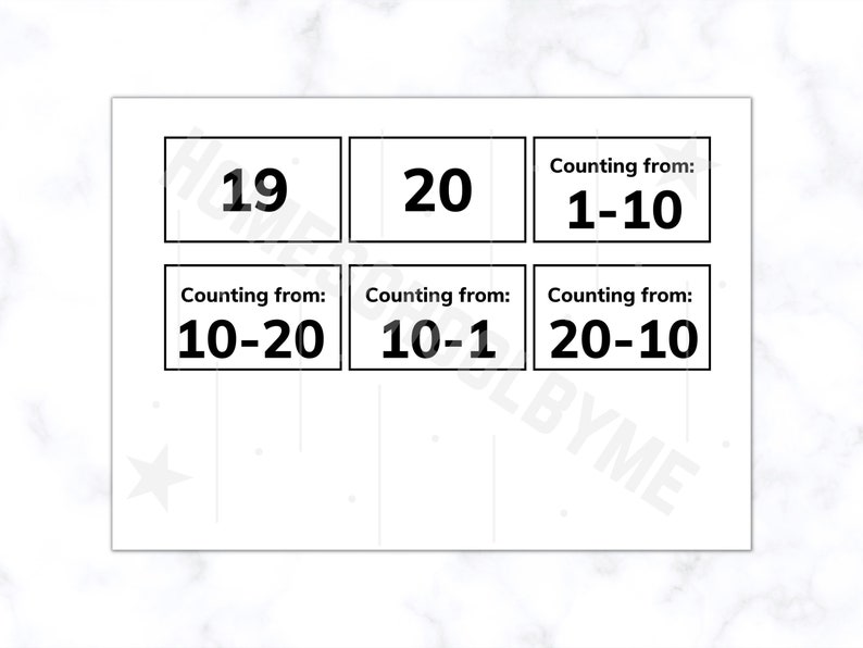 Focus of the Week Poster and Cards Homeschool Preschool - Etsy