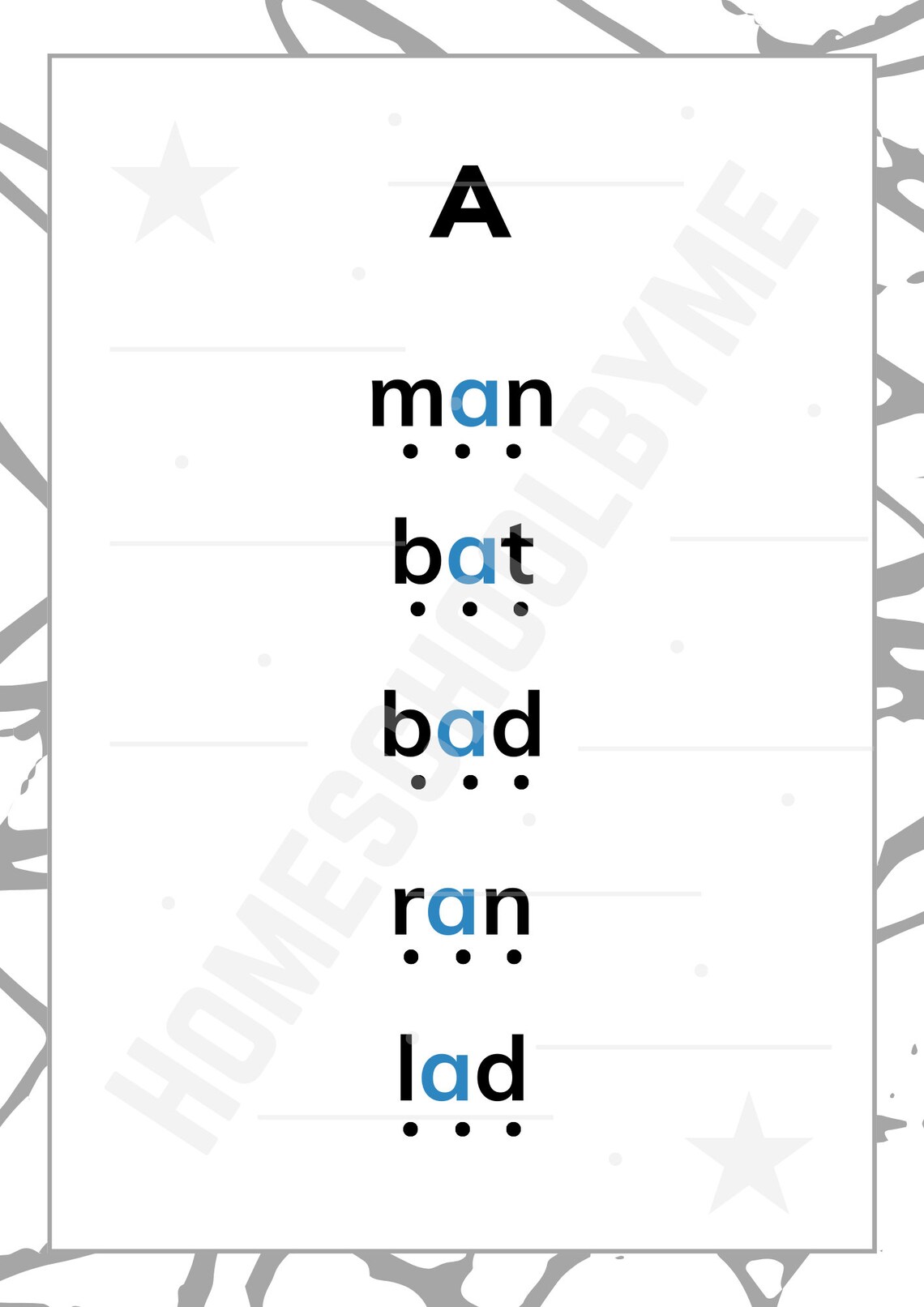C-V-C Words for Beginners| Learning to Read | Printable | Consonant ...