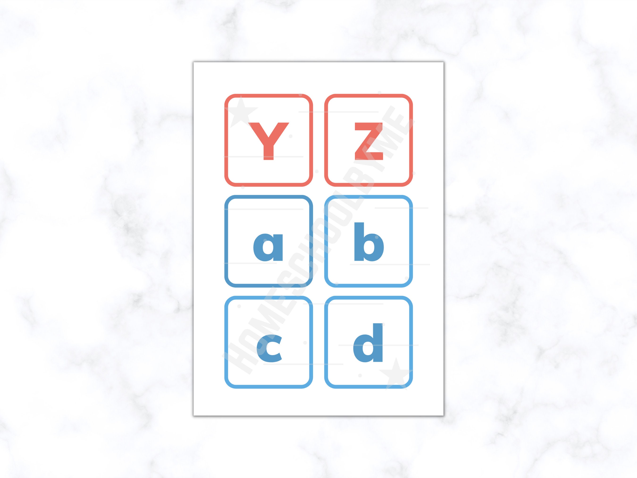 Printable Alphabet Matching Activity | Preschool and Kindergarten ...