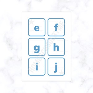 Printable Alphabet Matching Activity | Preschool and Kindergarten ...