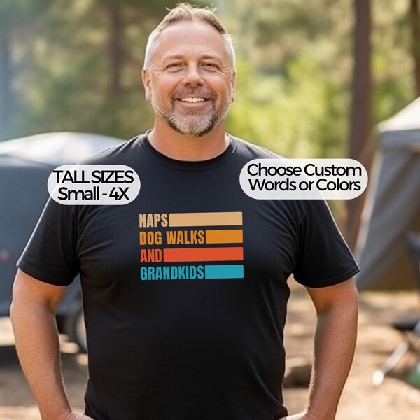 Mens Big and Tall Custom Tshirt - Etsy UK