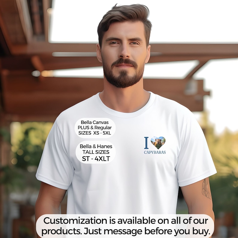 I Love Capybaras Capybara Don't Worry Be Capy Spirit Animal Big Tall ...