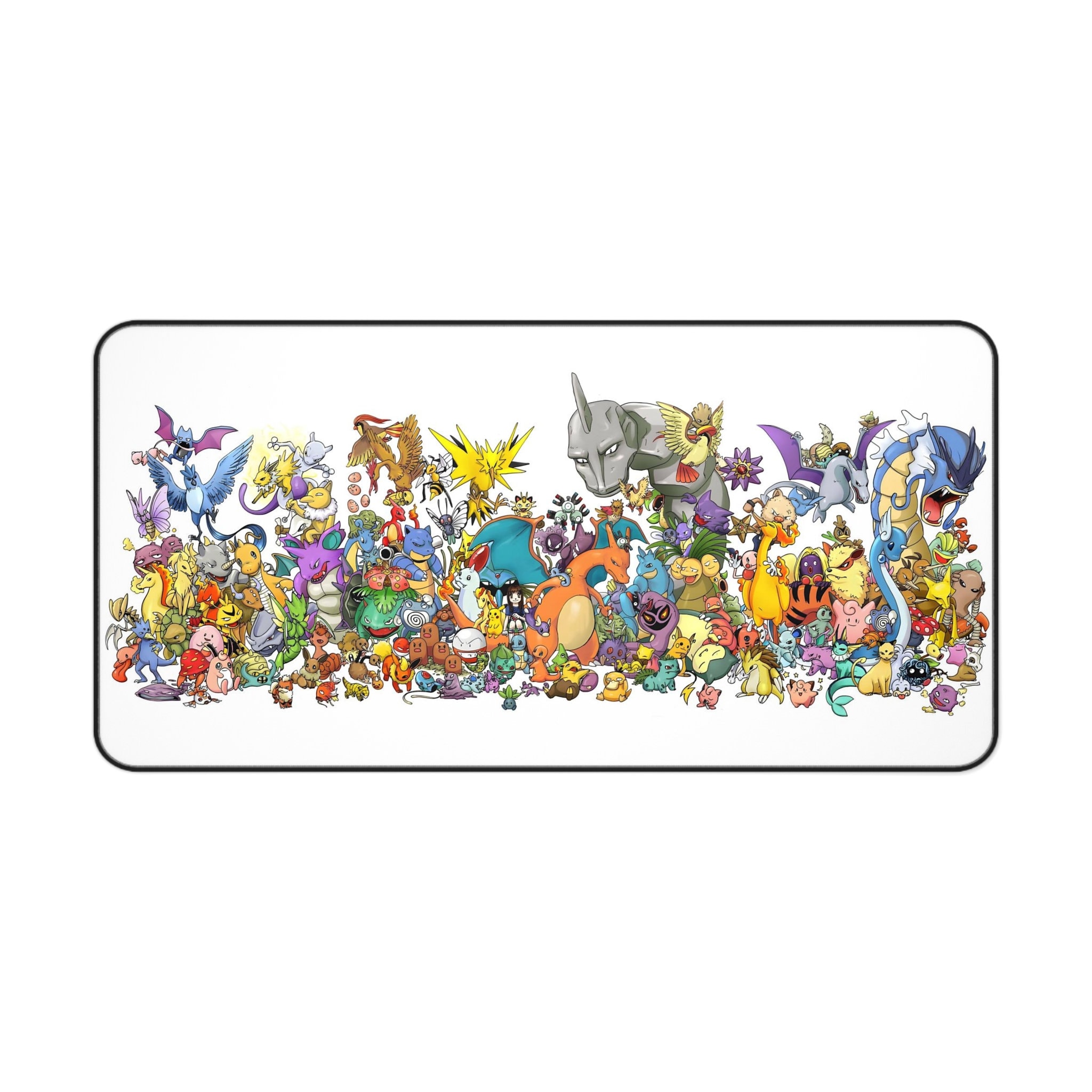 Original First Generation Pokemon Desk Mat/gaming Mat - Etsy