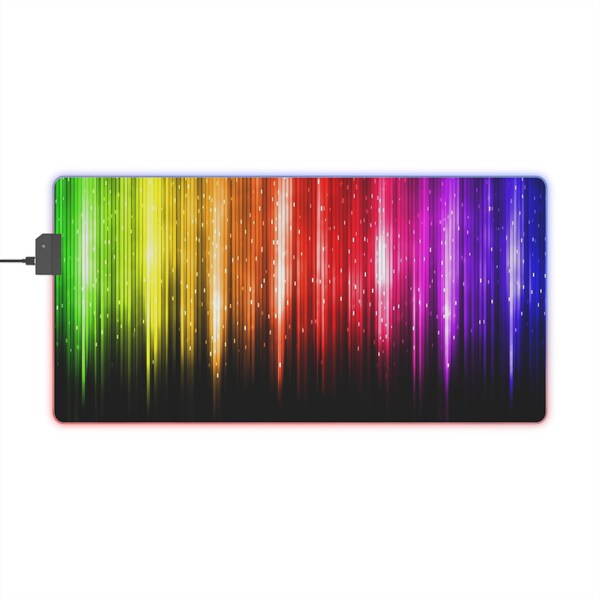 Rainbow Mouse Pad - Etsy