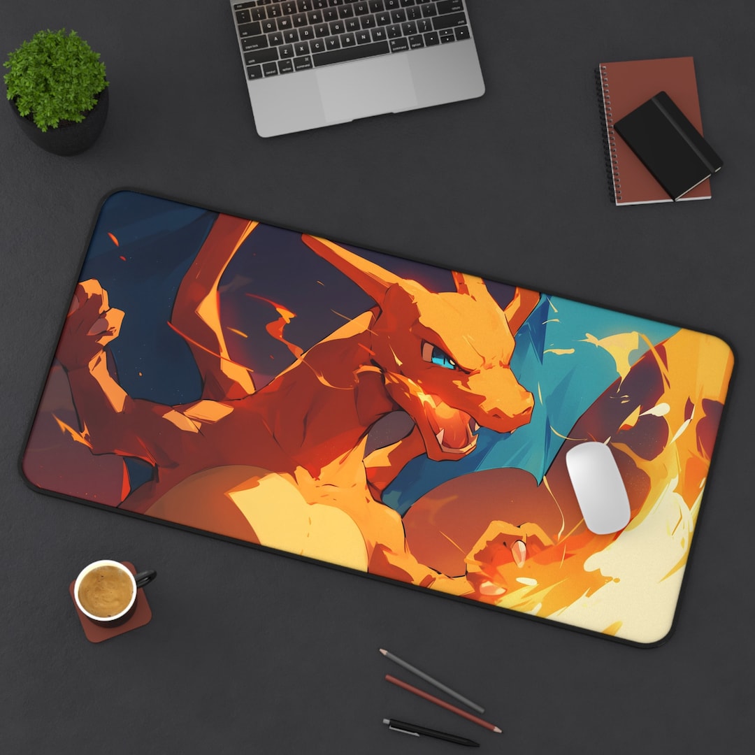 Pokemon Charizard Gaming Mat/desk Mat - Etsy
