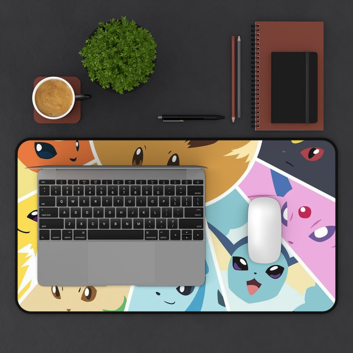 Pokemon Eevee Eeveelutions Fan Design Gaming Mat/desk Mat - Etsy Canada