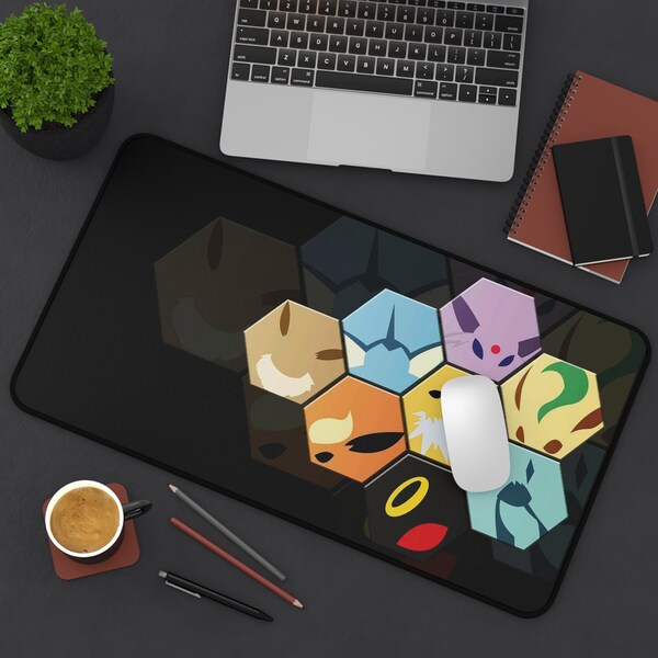 Eevee Computer Desk Mat - Etsy