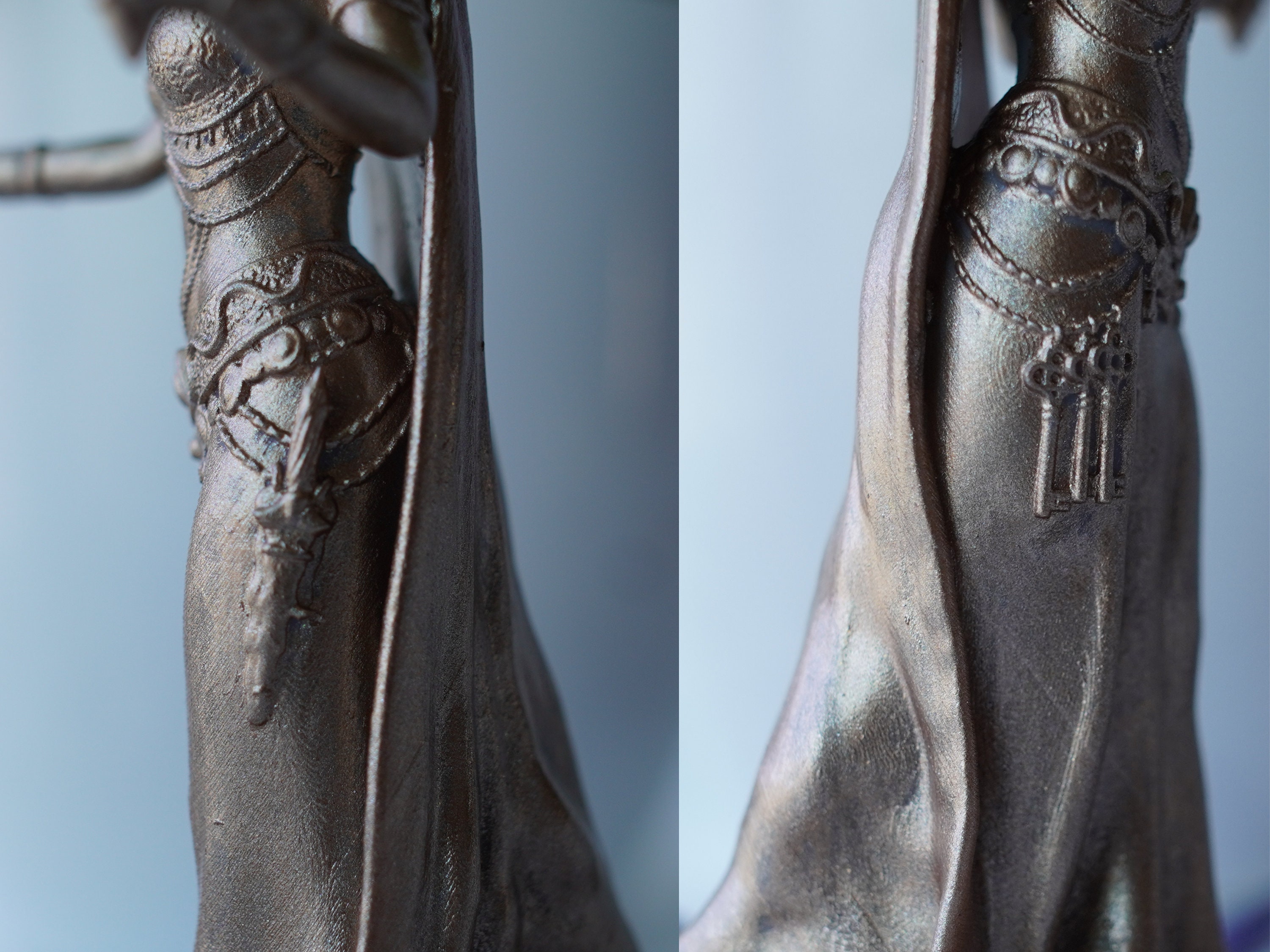 Mini Hecate Statue, Hecate Altar Kit Addition, Hekate is Adorned With ...