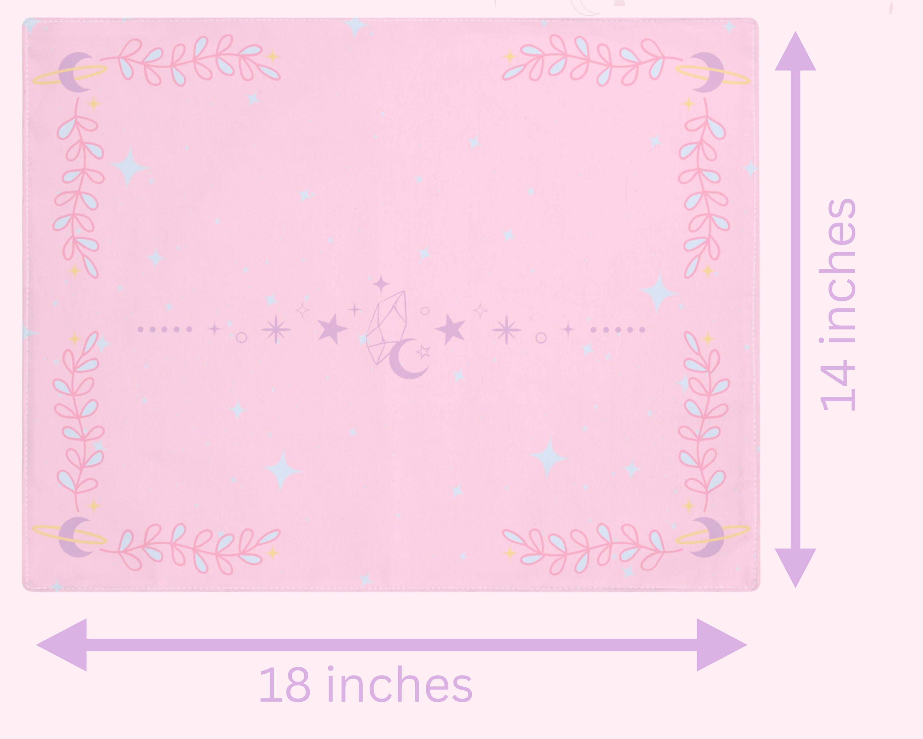 Pink Altar Cloth Tarot Cloth Portable Altar Cloth Tarot Fabric Tarot ...