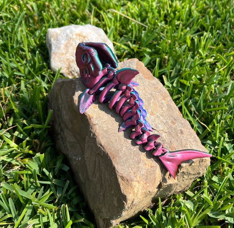 Shark Fidget Toy, Shark Fidget, Shark Toy, Skeleton Shark Fidget Toy ...