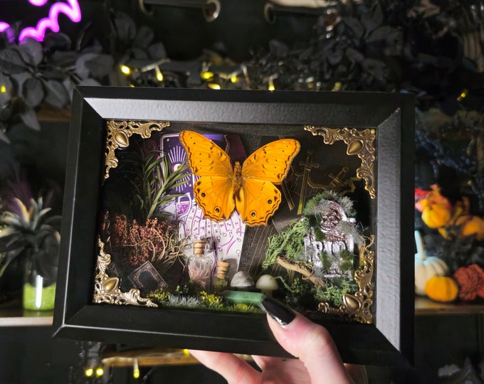 Cast a Circle - Shadow Box - Etsy