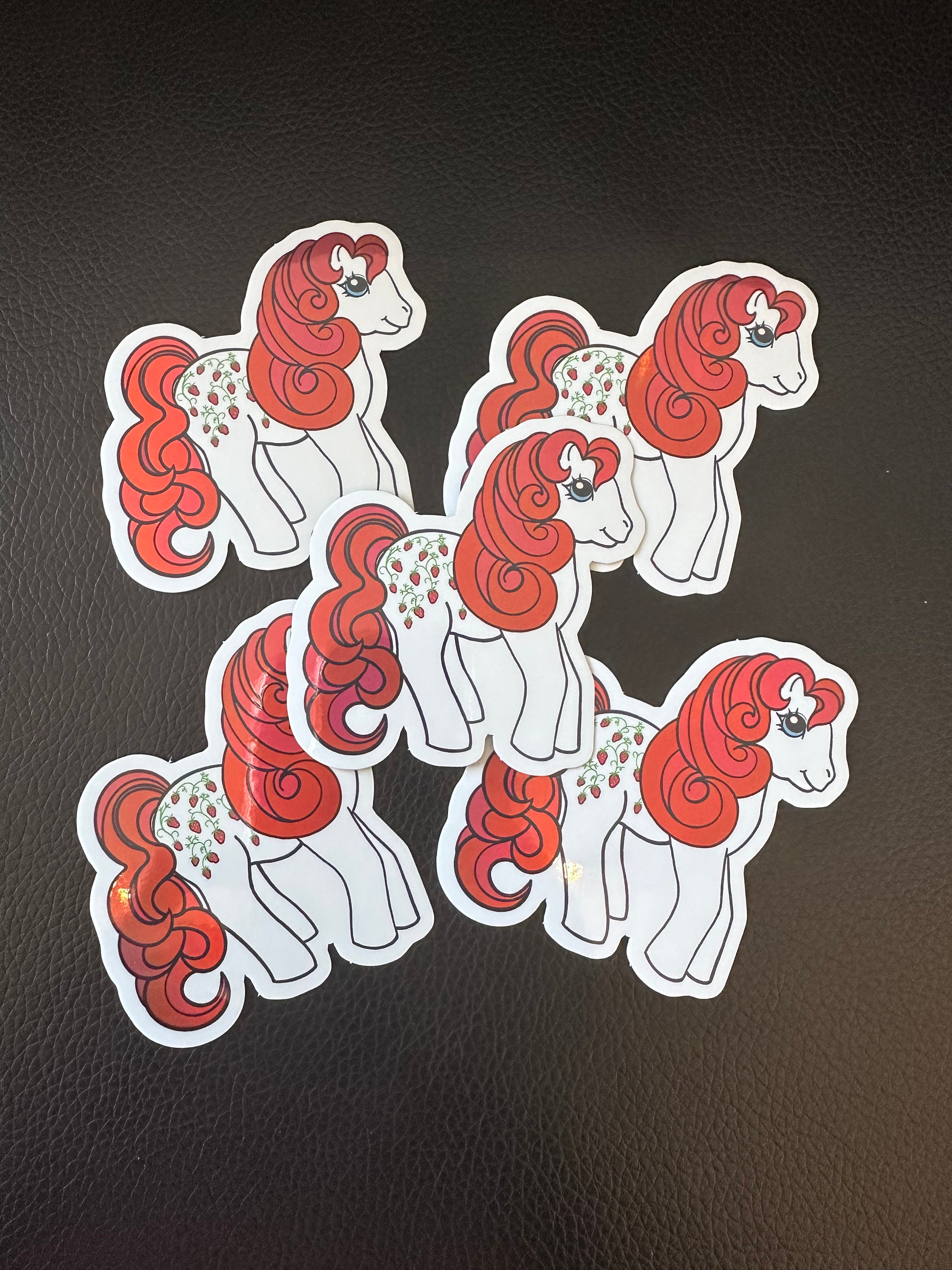 Custom Sugarberry MLP G1 Holographic Vinyl Sticker - Etsy